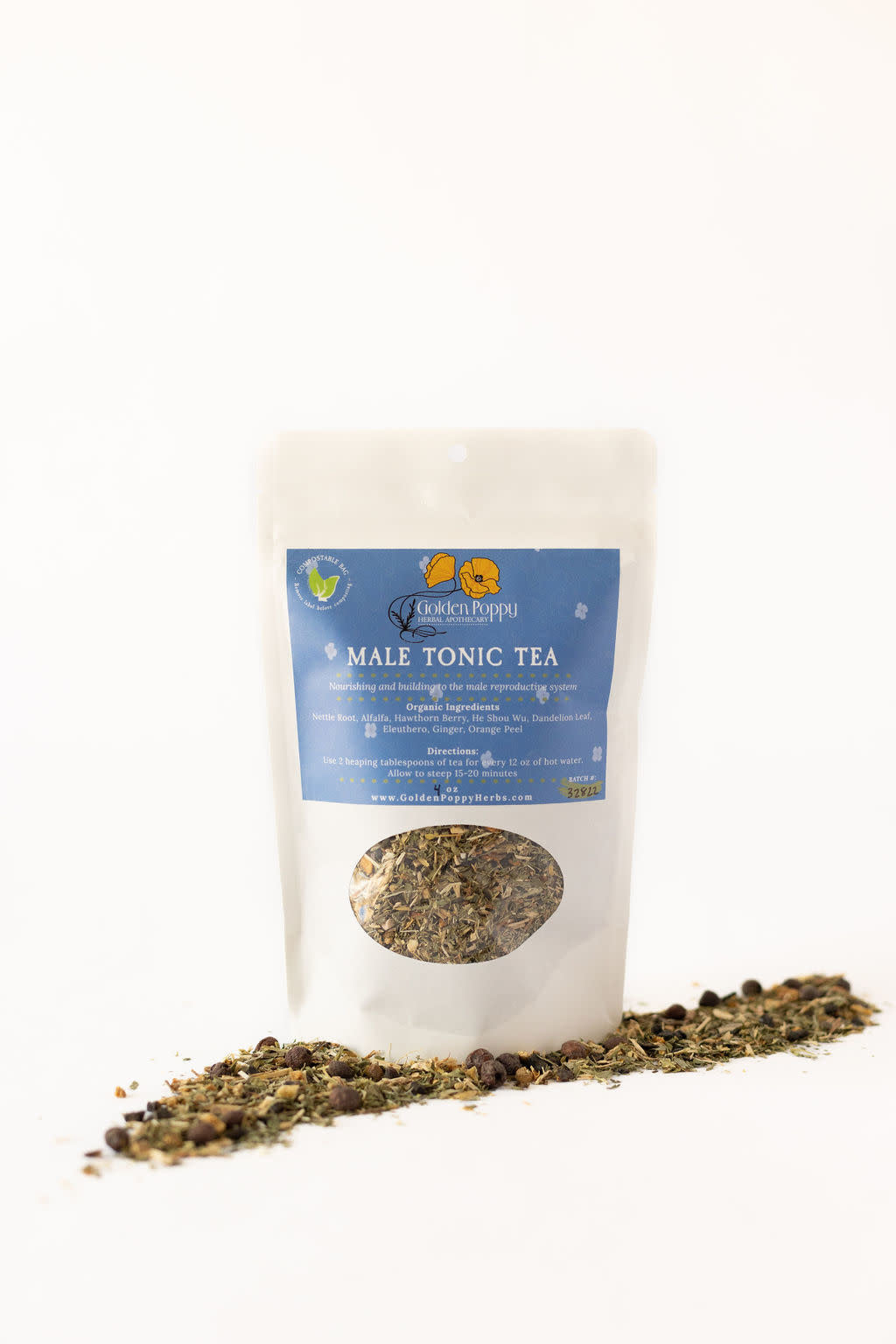 Male Tonic Tea 14oz (130g) – Golden Poppy Herbal Apothecary