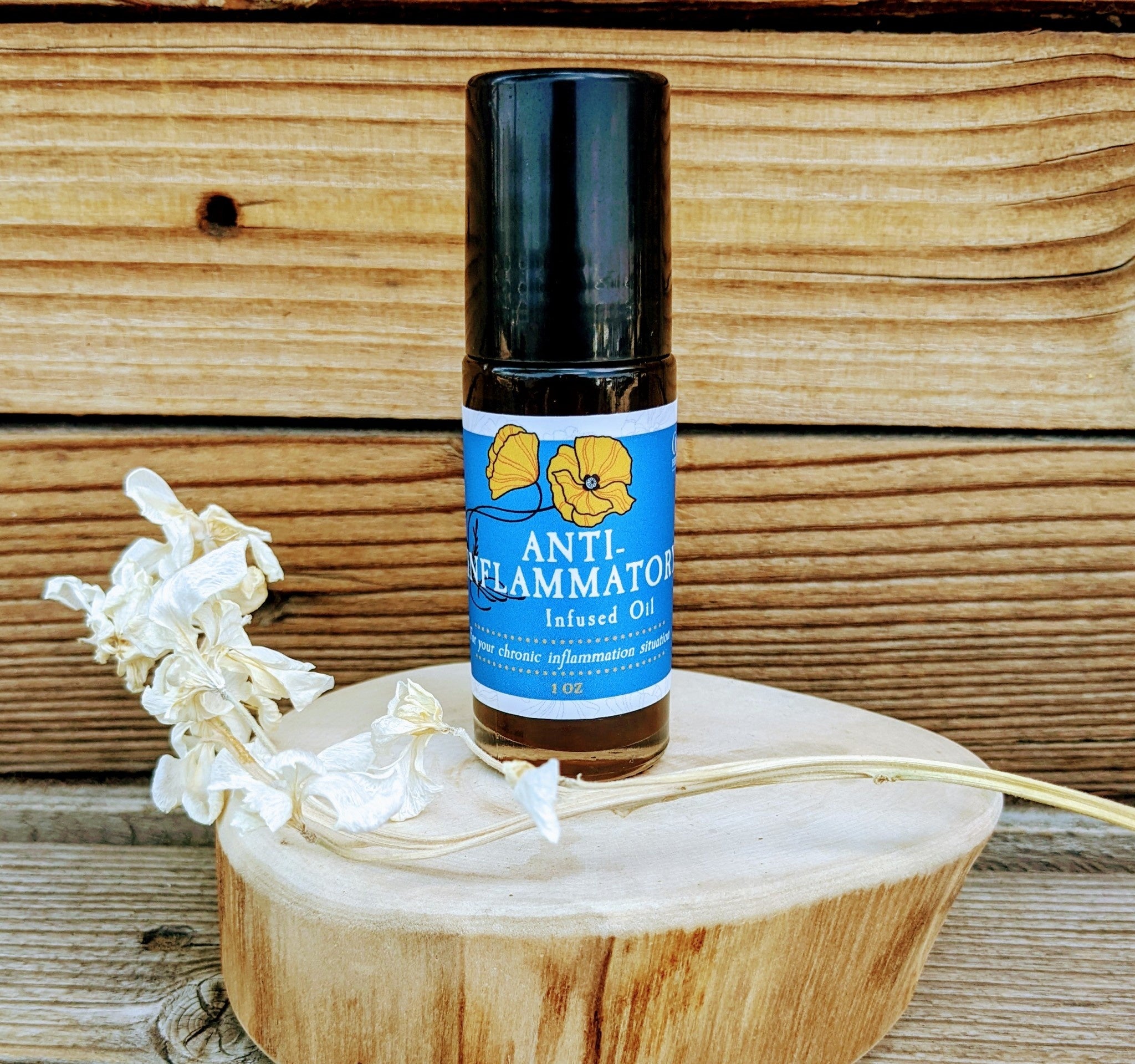 Anti-Inflammatory Roller, 1 oz – Golden Poppy Herbal Apothecary