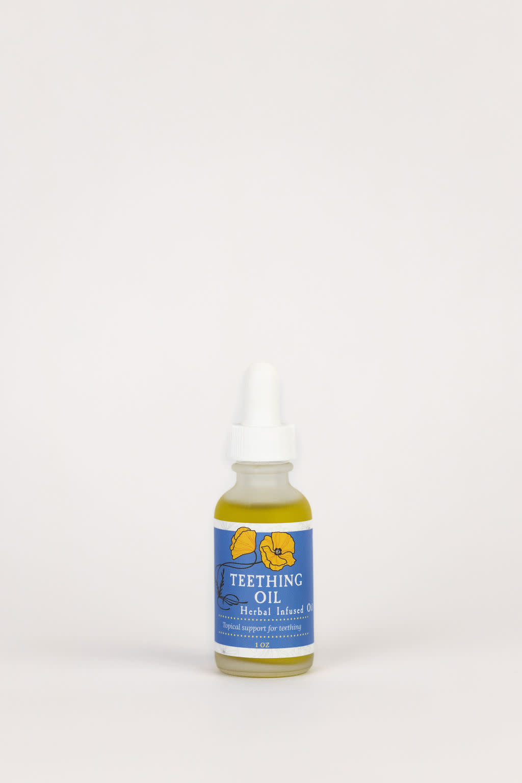 Teething Oil 1/2 oz. – Golden Poppy Herbal Apothecary